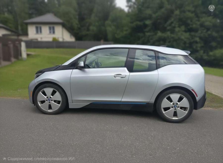 Blue BMW I3 2014 in Vilnius, with an engine capacity of 0.00 L and mileage of 115 thousand km for 6900 €, photo 9 on AUTOMOTO.COM.LV
