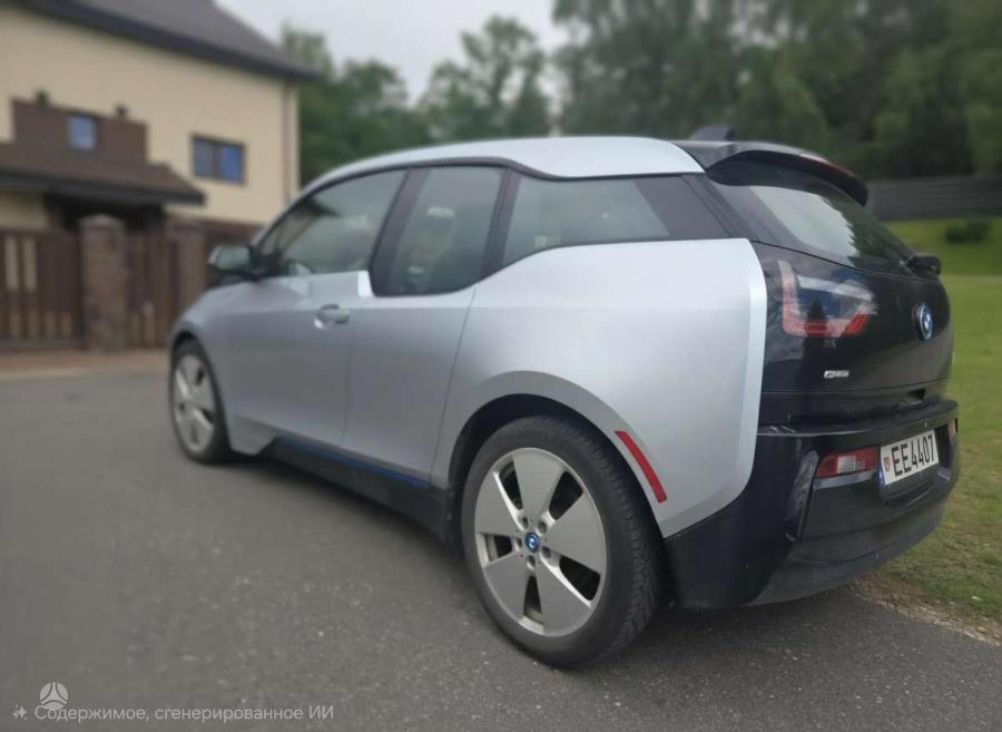Blue BMW I3 2014 in Vilnius, with an engine capacity of 0.00 L and mileage of 115 thousand km for 6900 €, photo 11 on AUTOMOTO.COM.LV