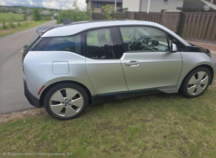 Blue BMW I3 2014 in Vilnius, with an engine capacity of 0.00 L and mileage of 115 thousand km for 6900 €, photo 14 on AUTOMOTO.COM.LV