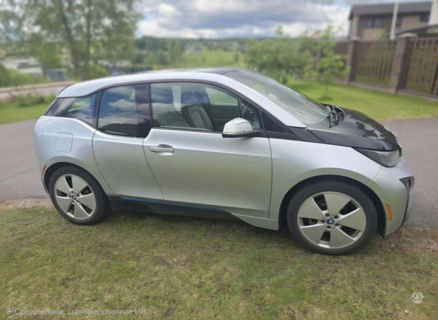 Blue BMW I3 2014 in Vilnius, with an engine capacity of 0.00 L and mileage of 115 thousand km for 6900 €, photo 15 on AUTOMOTO.COM.LV