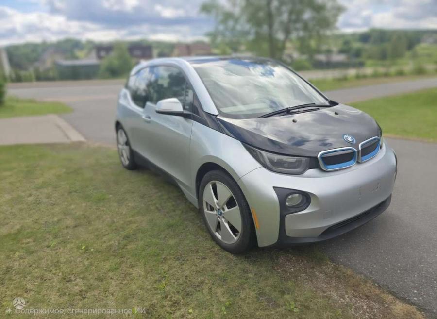 Blue BMW I3 2014 in Vilnius, with an engine capacity of 0.00 L and mileage of 115 thousand km for 6900 €, photo 16 on AUTOMOTO.COM.LV