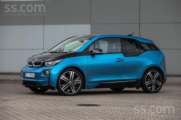 Blue BMW I3 2016 in Jelgava, with an engine capacity of 0.00 L and mileage of 0 thousand km for 12000 €, photo 1 on AUTOMOTO.COM.LV