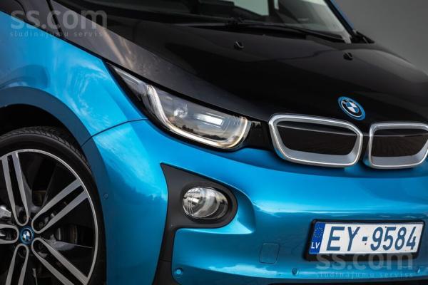 Blue BMW I3 2016 in Jelgava, with an engine capacity of 0.00 L and mileage of 0 thousand km for 12000 €, photo 5 on AUTOMOTO.COM.LV