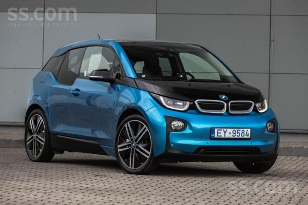 Blue BMW I3 2016 in Jelgava, with an engine capacity of 0.00 L and mileage of 0 thousand km for 12000 €, photo 6 on AUTOMOTO.COM.LV
