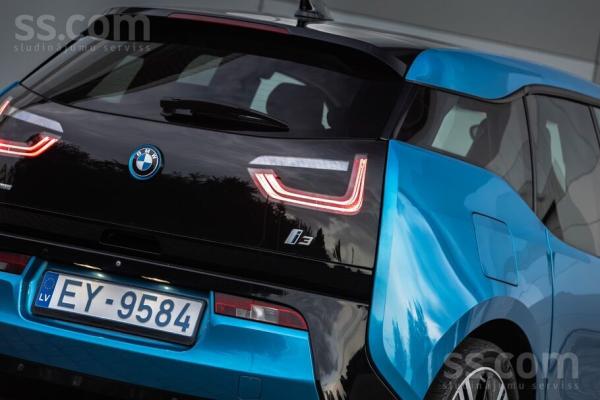 Blue BMW I3 2016 in Jelgava, with an engine capacity of 0.00 L and mileage of 0 thousand km for 12000 €, photo 8 on AUTOMOTO.COM.LV