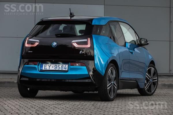 Blue BMW I3 2016 in Jelgava, with an engine capacity of 0.00 L and mileage of 0 thousand km for 12000 €, photo 9 on AUTOMOTO.COM.LV