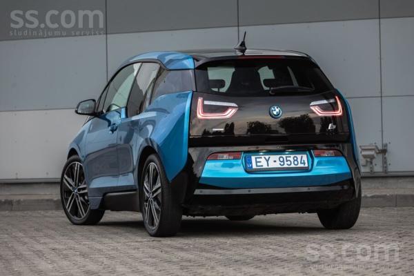 Blue BMW I3 2016 in Jelgava, with an engine capacity of 0.00 L and mileage of 0 thousand km for 12000 €, photo 10 on AUTOMOTO.COM.LV
