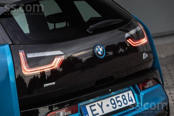 Blue BMW I3 2016 in Jelgava, with an engine capacity of 0.00 L and mileage of 0 thousand km for 12000 €, photo 11 on AUTOMOTO.COM.LV