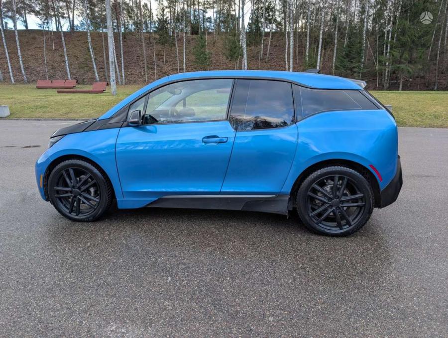 Blue BMW I3 2017 in Alytus, with an engine capacity of 0.65 L and mileage of 121 thousand km for 11800 €, photo 7 on AUTOMOTO.COM.LV
