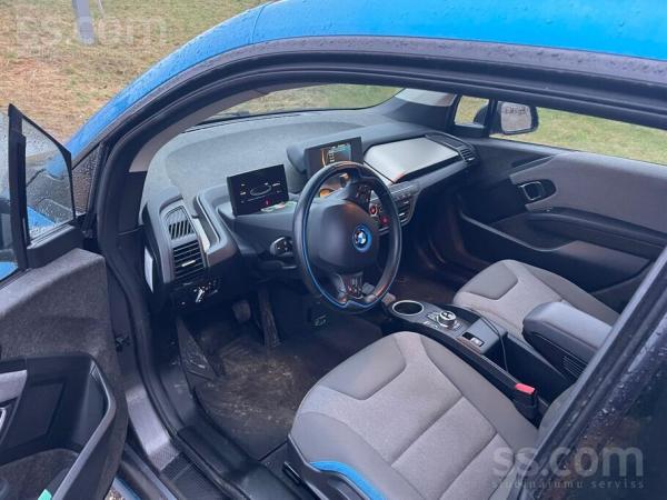 Blue BMW I3 2017 in Rezekne, with an engine capacity of 0.00 L and mileage of 142 thousand km for 9500 €, photo 5 on AUTOMOTO.COM.LV