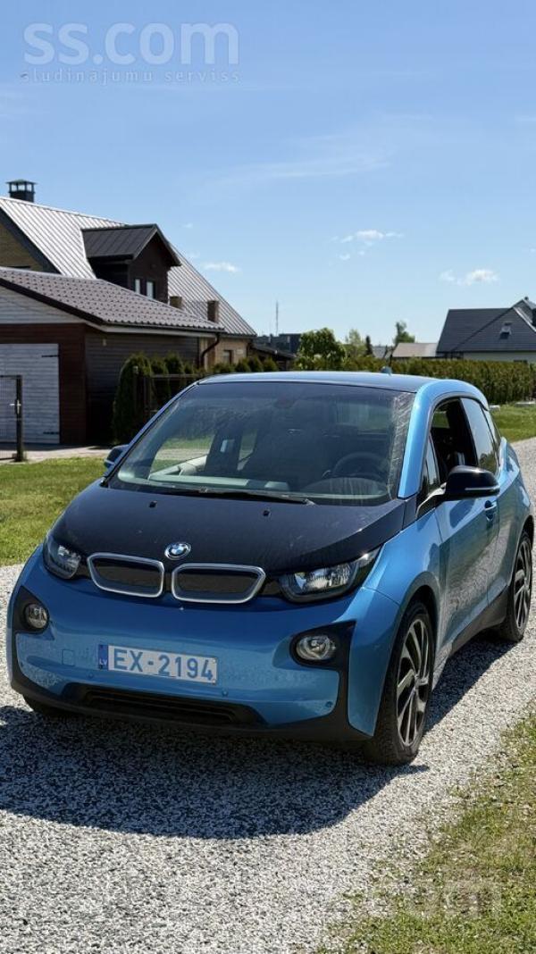 Zils BMW I3 2017 Rīga, ar dzinēja tilpumu 0.00 L un nobraukumu 132 tūkst. km par 12500 €, foto 1 vietnē AUTOMOTO.COM.LV