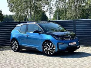 Blue BMW I3 2018 in Kaunas, with an engine capacity of 0.00 L and mileage of 61 thousand km for 13400 €, photo  on AUTOMOTO.COM.LV