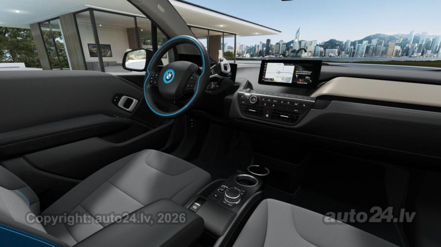 Blue BMW I3 2019 in Tallinn, with an engine capacity of 0.00 L and mileage of 50 thousand km for 16999 €, photo 6 on AUTOMOTO.COM.LV