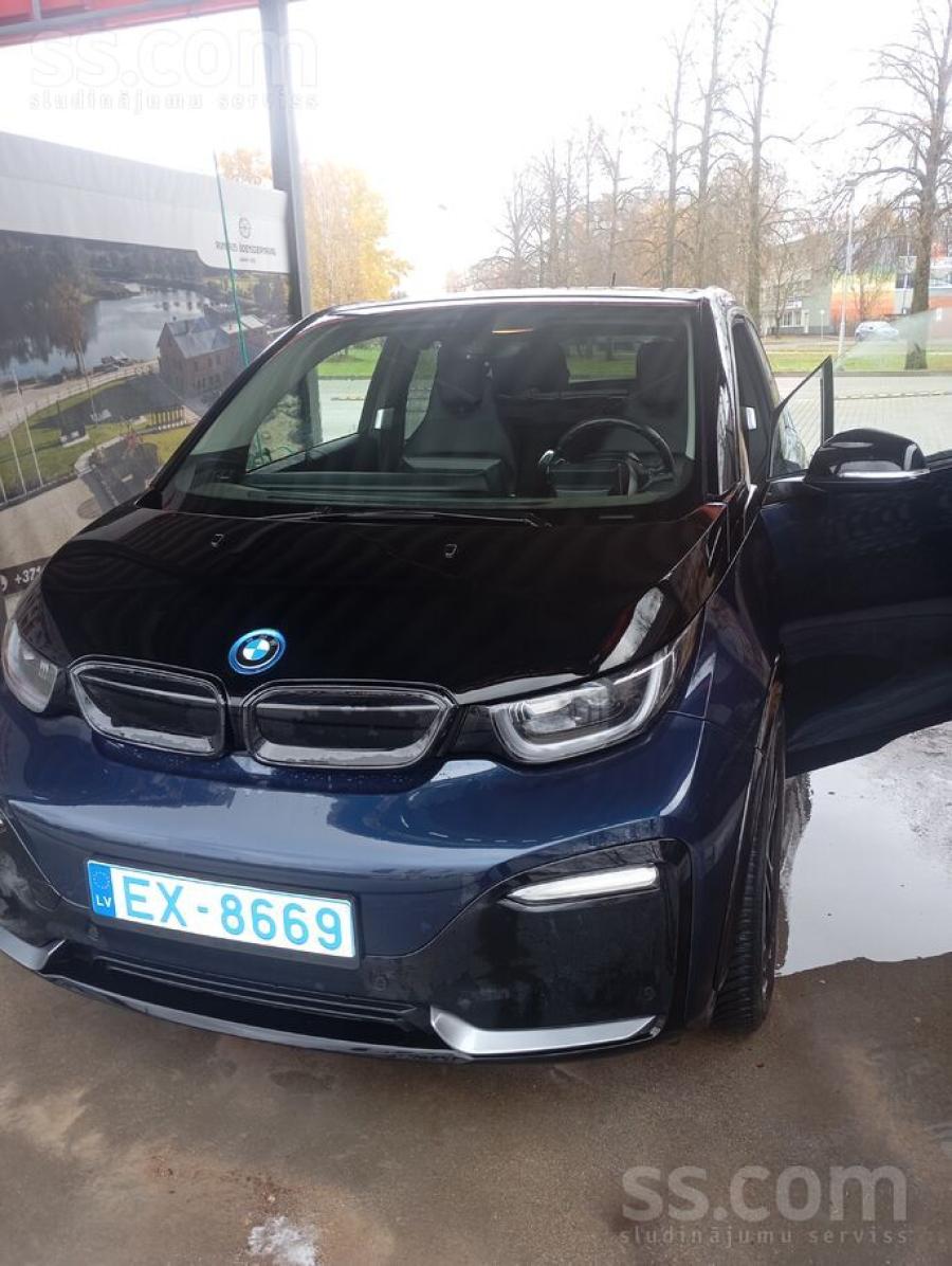 Zils BMW I3 2020 Jelgava, ar dzinēja tilpumu 0.00 L un nobraukumu 37 tūkst. km par 21500 €, foto 4 vietnē AUTOMOTO.COM.LV