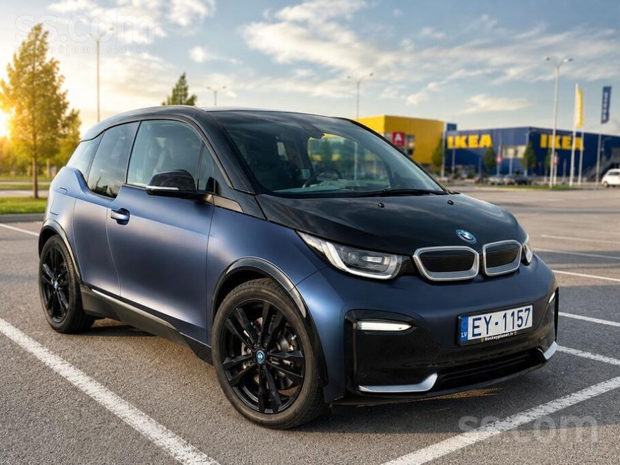 Zils BMW I3 2022 Rīga, ar dzinēja tilpumu 0.00 L un nobraukumu 76 tūkst. km par 19000 €, foto 1 vietnē AUTOMOTO.COM.LV