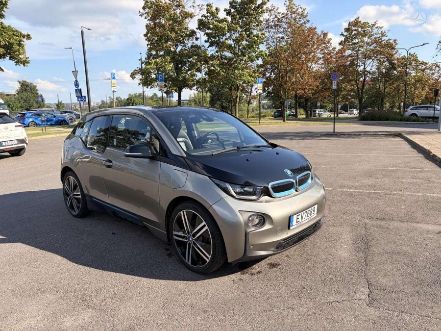 Brown BMW I3 2017 in Vilnius, with an engine capacity of 0.70 L and mileage of 49 thousand km for 14999 €, photo 5 on AUTOMOTO.COM.LV
