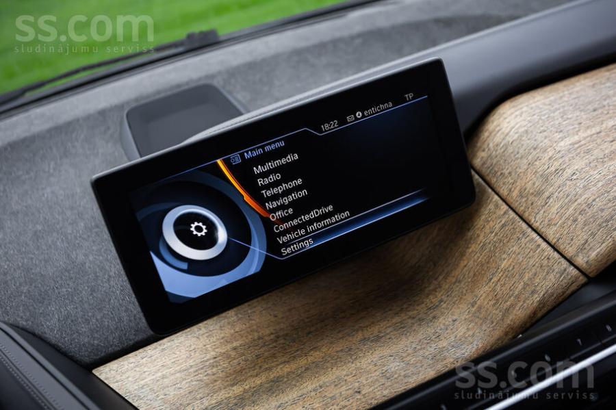 Grey BMW I3 2014 in Jelgava, with an engine capacity of 0.00 L and mileage of 93 thousand km for 8590 €, photo 20 on AUTOMOTO.COM.LV