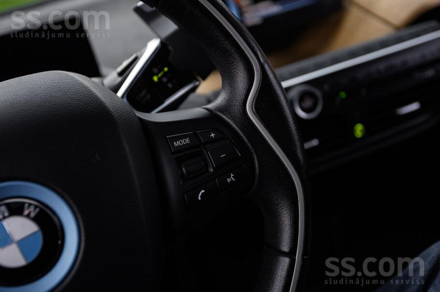 Grey BMW I3 2014 in Jelgava, with an engine capacity of 0.00 L and mileage of 93 thousand km for 8590 €, photo 21 on AUTOMOTO.COM.LV