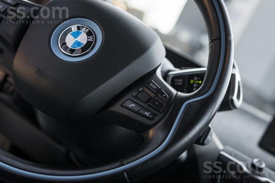 Grey BMW I3 2015 in Riga, with an engine capacity of 0.00 L and mileage of 126 thousand km for 8300 €, photo 19 on AUTOMOTO.COM.LV