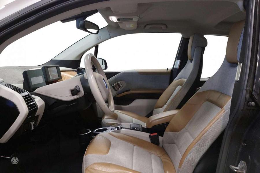 Grey BMW I3 2015 in Klaipeda, with an engine capacity of 0.00 L and mileage of 87 thousand km for 7700 €, photo 9 on AUTOMOTO.COM.LV