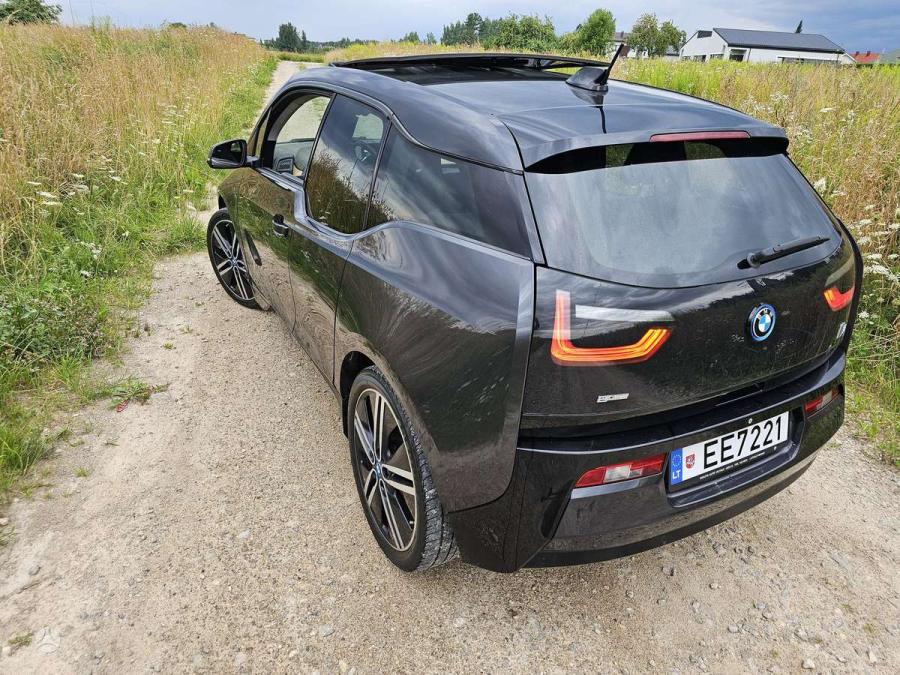 Grey BMW I3 2015 in Vilnius, with an engine capacity of 0.00 L and mileage of 89 thousand km for 8900 €, photo 9 on AUTOMOTO.COM.LV