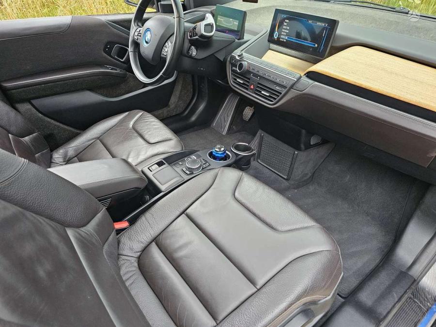 Grey BMW I3 2015 in Vilnius, with an engine capacity of 0.00 L and mileage of 89 thousand km for 8900 €, photo 22 on AUTOMOTO.COM.LV