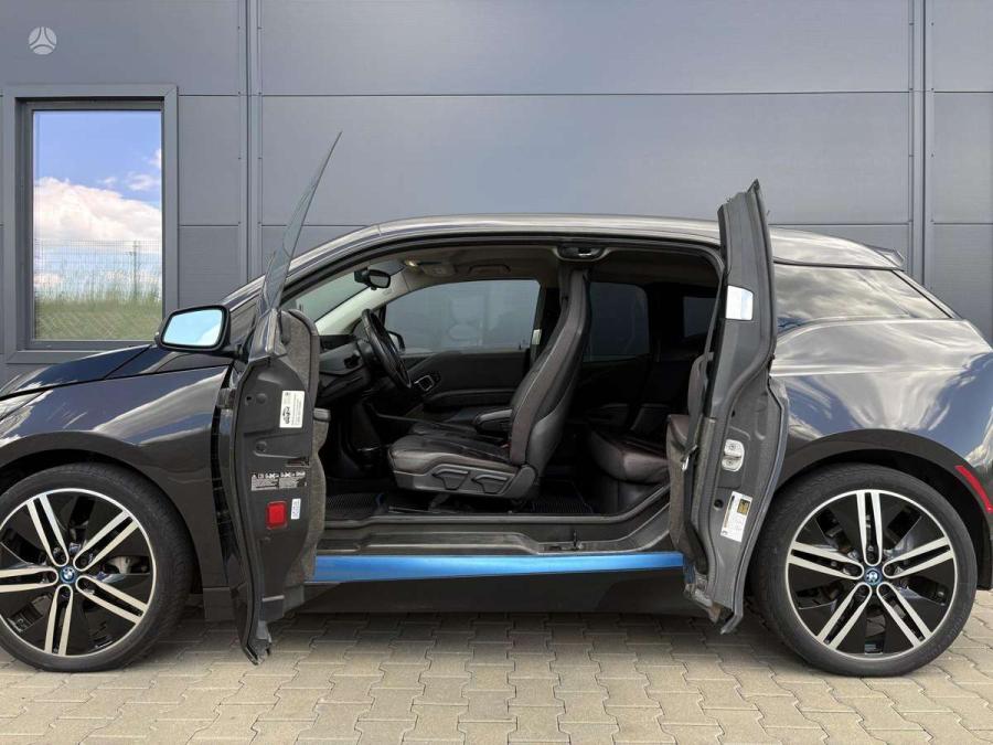 Grey BMW I3 2015 in Vilnius, with an engine capacity of 0.65 L and mileage of 175 thousand km for 7990 €, photo 29 on AUTOMOTO.COM.LV