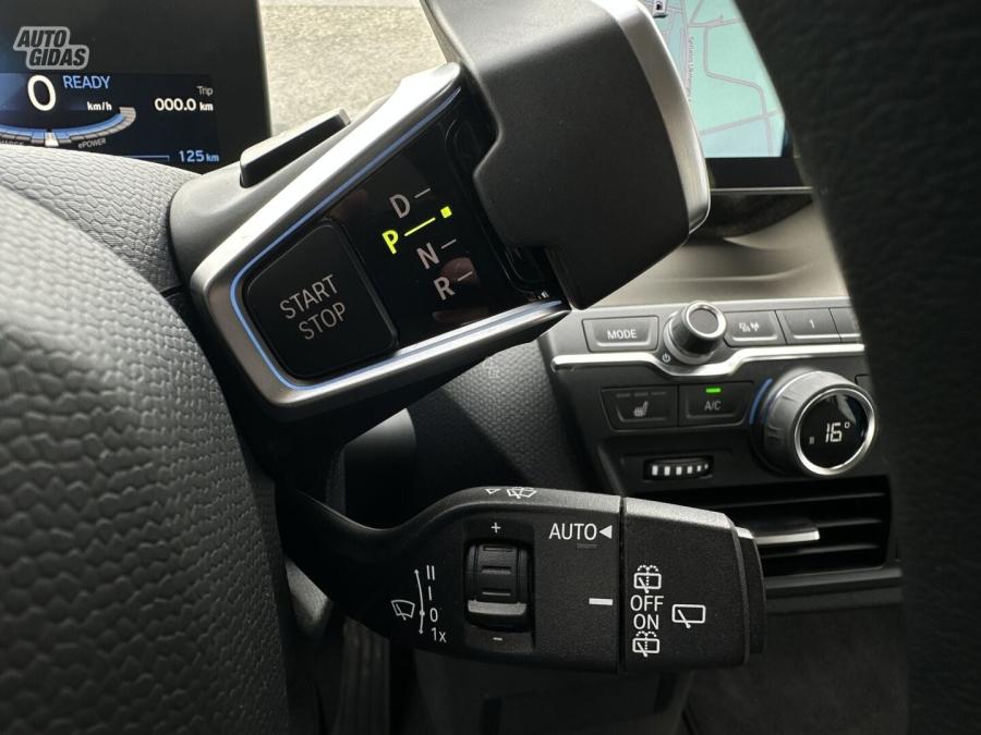 Grey BMW I3 2019 in Avizieniai, with an engine capacity of 0.00 L and mileage of 24 thousand km for 17200 €, photo 12 on AUTOMOTO.COM.LV