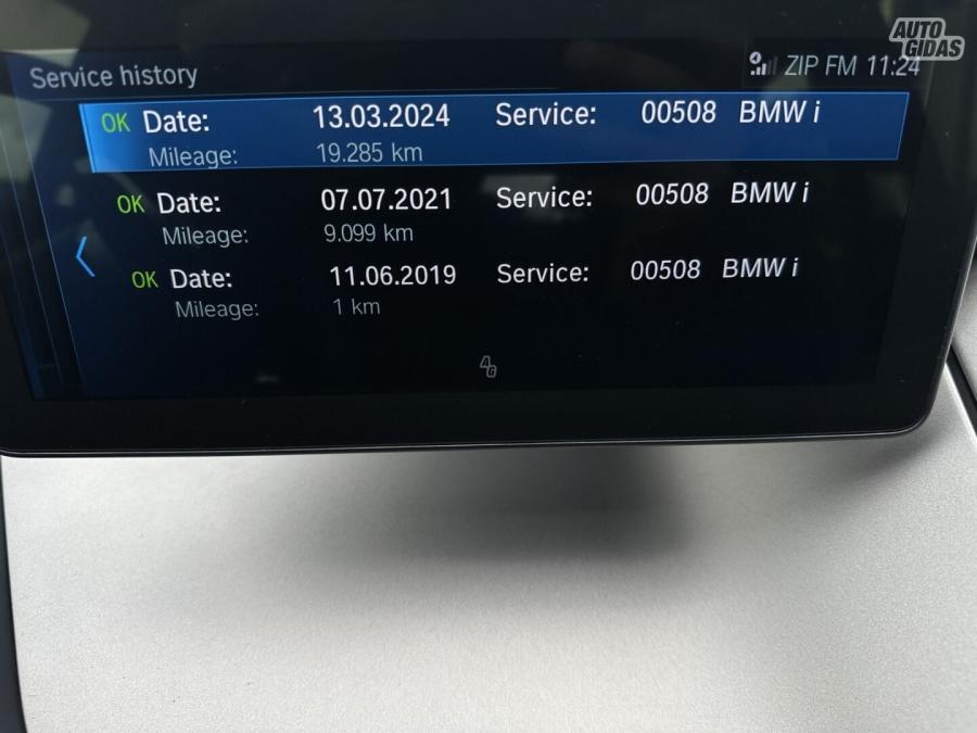 Grey BMW I3 2019 in Avizieniai, with an engine capacity of 0.00 L and mileage of 24 thousand km for 17200 €, photo 17 on AUTOMOTO.COM.LV
