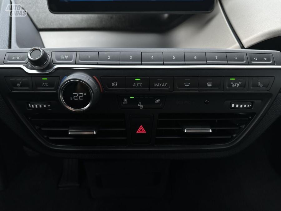 Grey BMW I3 2019 in Avizieniai, with an engine capacity of 0.00 L and mileage of 24 thousand km for 17200 €, photo 18 on AUTOMOTO.COM.LV