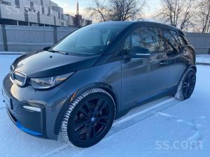 Grey BMW I3 2021 in Riga, with an engine capacity of 0.00 L and mileage of 74 thousand km for 23600 €, photo  on AUTOMOTO.COM.LV