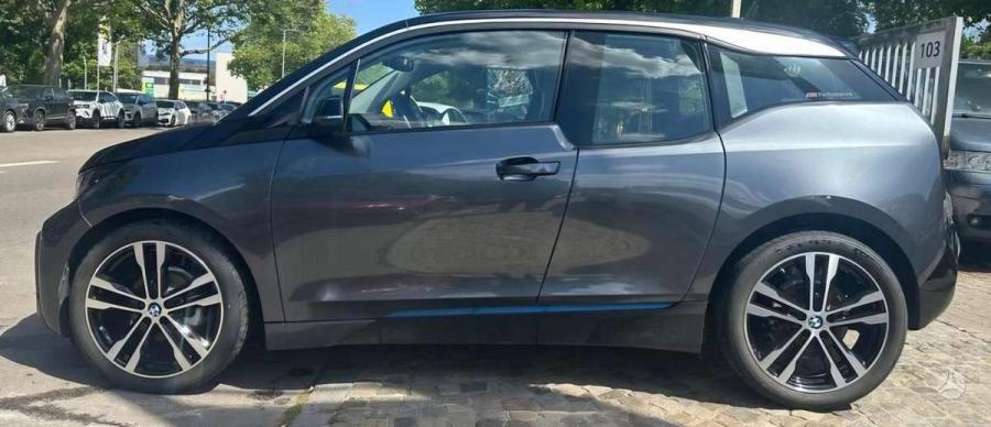 Pelēks BMW I3 2021 Viļņa, ar dzinēja tilpumu 0.00 L un nobraukumu 55 tūkst. km par 17800 €, foto 6 vietnē AUTOMOTO.COM.LV