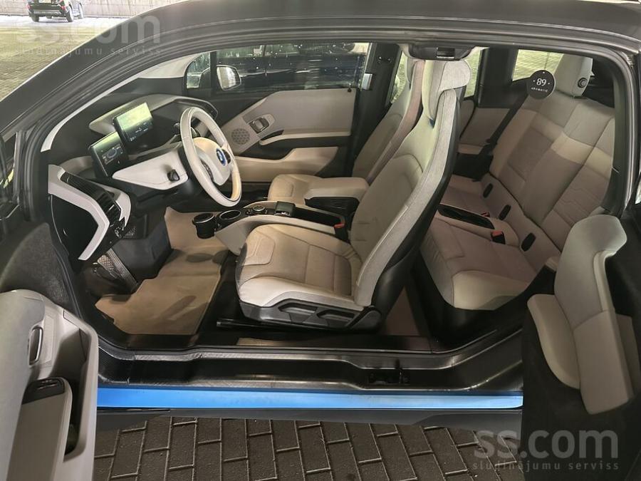 Pelēks BMW I3 2015 Rīga, ar dzinēja tilpumu 0.00 L un nobraukumu 115 tūkst. km par 10300 €, foto 7 vietnē AUTOMOTO.COM.LV