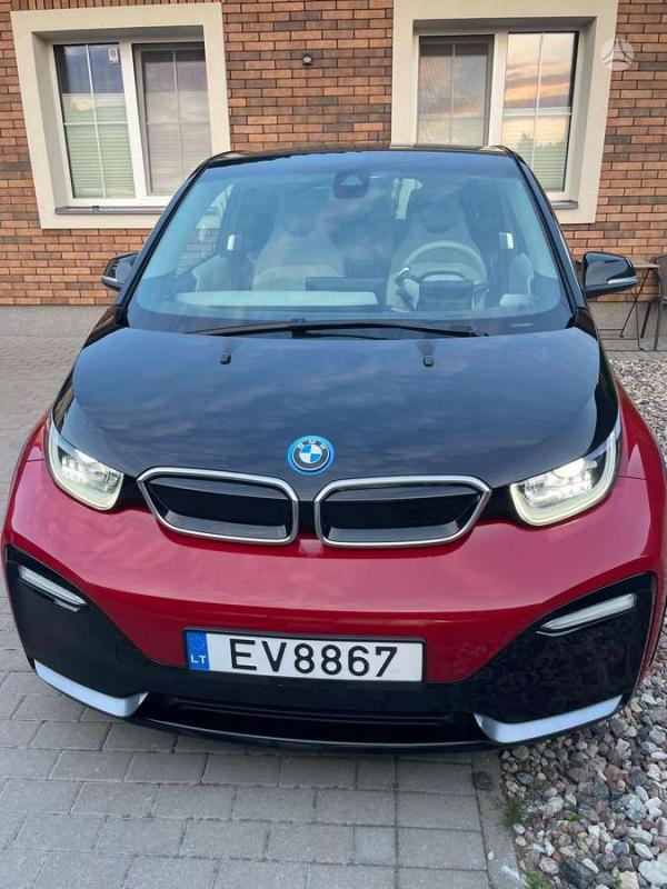 Sarkans BMW I3 2019 Viļņa, ar dzinēja tilpumu 0.00 L un nobraukumu 107 tūkst. km par 15700 €, foto 3 vietnē AUTOMOTO.COM.LV