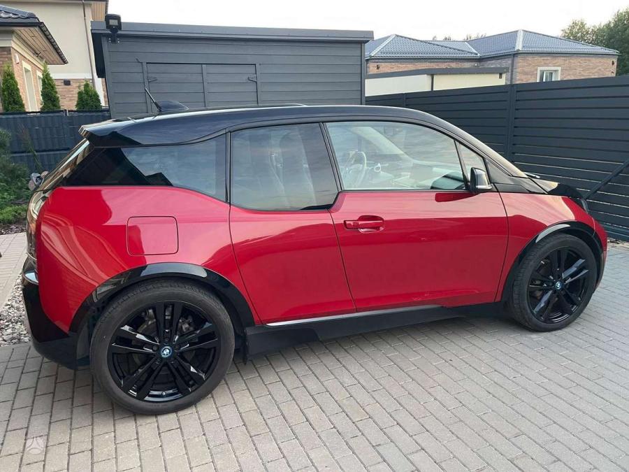 Sarkans BMW I3 2019 Viļņa, ar dzinēja tilpumu 0.00 L un nobraukumu 107 tūkst. km par 15700 €, foto 5 vietnē AUTOMOTO.COM.LV