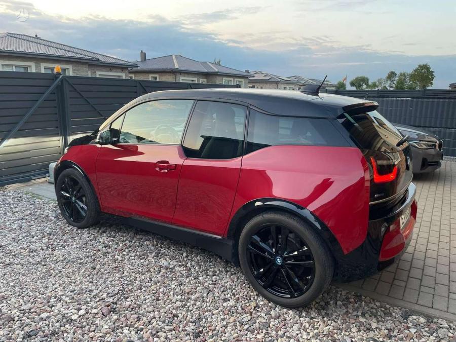 Sarkans BMW I3 2019 Viļņa, ar dzinēja tilpumu 0.00 L un nobraukumu 107 tūkst. km par 15700 €, foto 6 vietnē AUTOMOTO.COM.LV