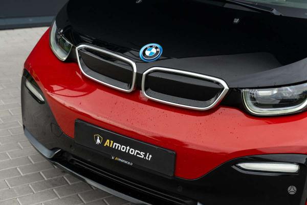 Red BMW I3 2019 in Vilnius, with an engine capacity of 0.00 L and mileage of 116 thousand km for 13950 €, photo 5 on AUTOMOTO.COM.LV