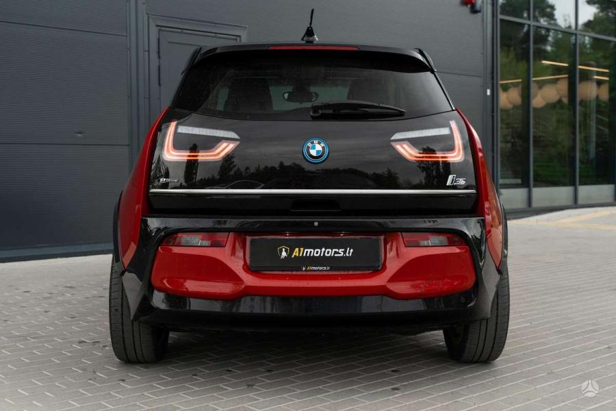 Red BMW I3 2019 in Vilnius, with an engine capacity of 0.00 L and mileage of 116 thousand km for 13950 €, photo 12 on AUTOMOTO.COM.LV