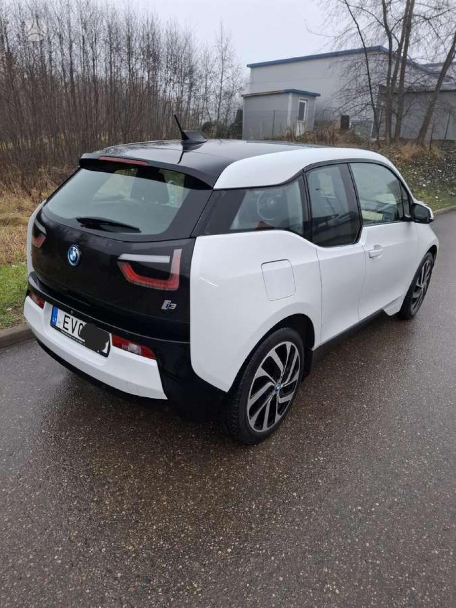 White BMW I3 2014 in Vilnius, with an engine capacity of 0.00 L and mileage of 71 thousand km for 9000 €, photo 1 on AUTOMOTO.COM.LV
