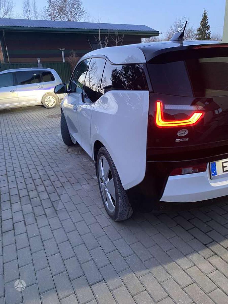 White BMW I3 2014 in Vilnius, with an engine capacity of 0.00 L and mileage of 147 thousand km for 7900 €, photo 6 on AUTOMOTO.COM.LV