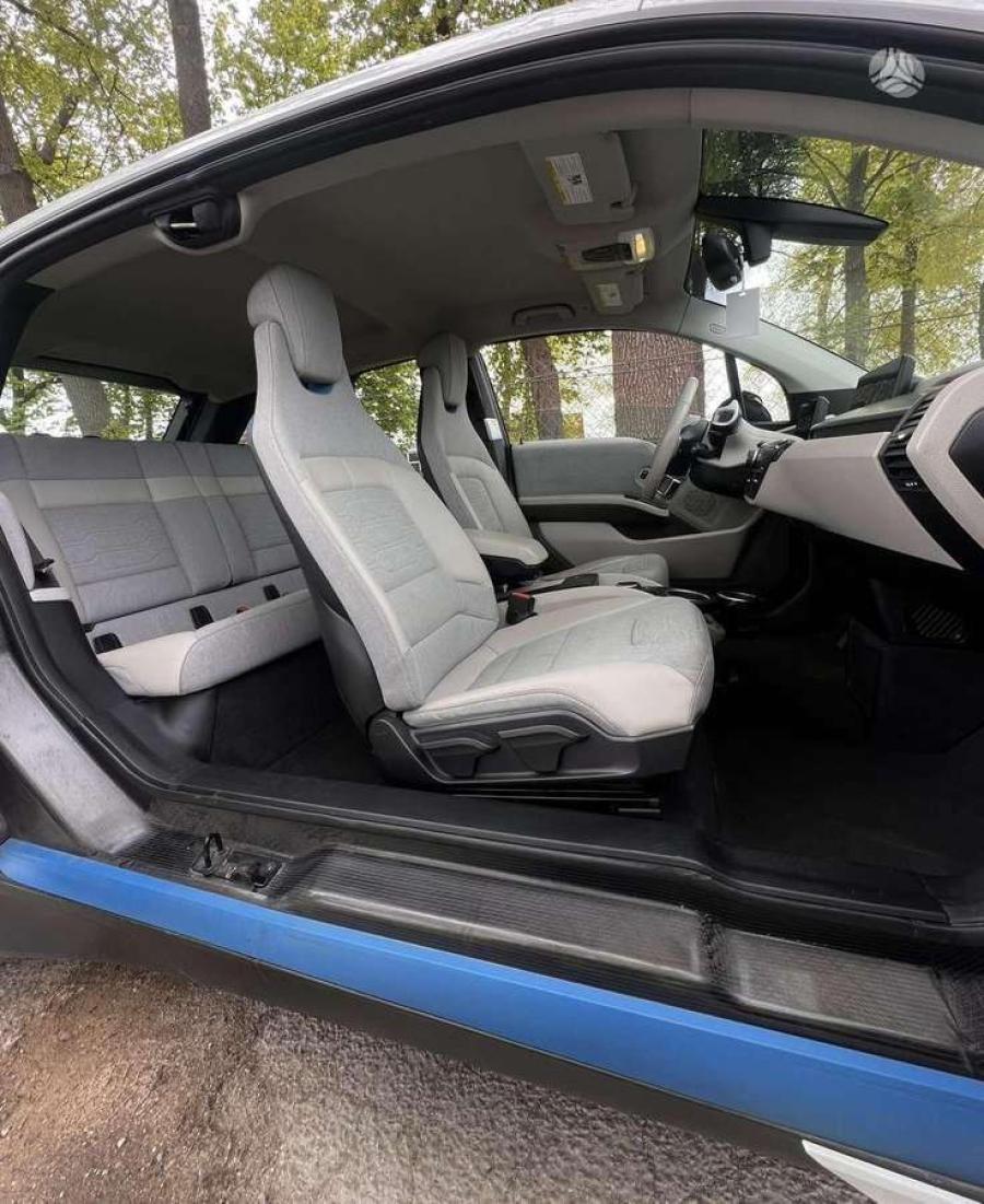 White BMW I3 2014 in Klaipeda, with an engine capacity of 0.65 L and mileage of 126 thousand km for 6900 €, photo 4 on AUTOMOTO.COM.LV