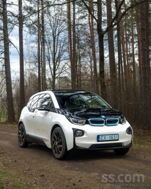 White BMW I3 2015 in Riga, with an engine capacity of 0.00 L and mileage of 98 thousand km for 7400 €, photo  on AUTOMOTO.COM.LV