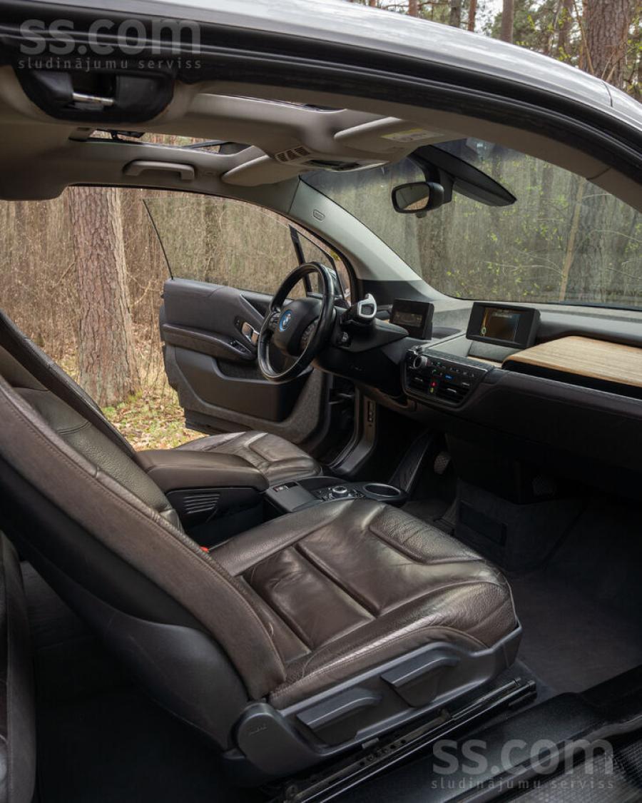 Balts BMW I3 2015 Rīga, ar dzinēja tilpumu 0.00 L un nobraukumu 98 tūkst. km par 7400 €, foto 11 vietnē AUTOMOTO.COM.LV