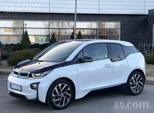 Balts BMW I3 2015 Rīga, ar dzinēja tilpumu 0.00 L un nobraukumu 218 tūkst. km par 7500 €, foto 1 vietnē AUTOMOTO.COM.LV