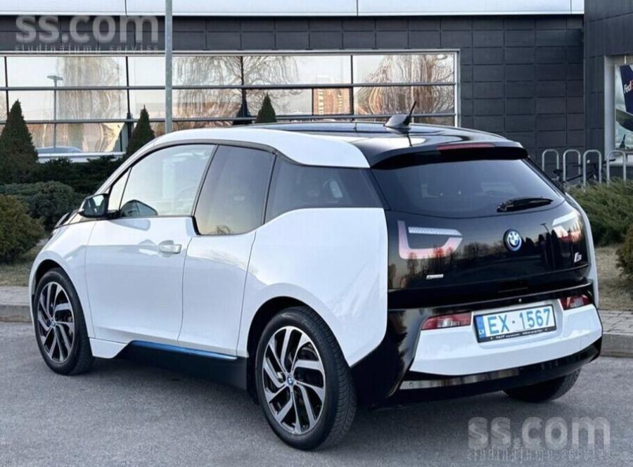 White BMW I3 2015 in Riga, with an engine capacity of 0.00 L and mileage of 218 thousand km for 7500 €, photo 5 on AUTOMOTO.COM.LV