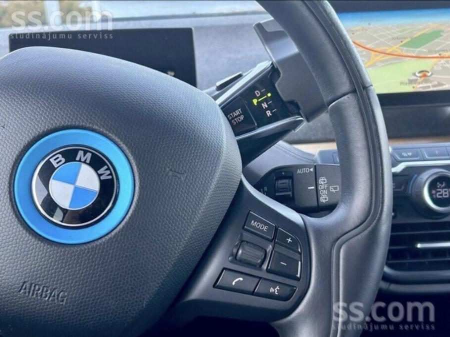 White BMW I3 2015 in Riga, with an engine capacity of 0.00 L and mileage of 218 thousand km for 7500 €, photo 17 on AUTOMOTO.COM.LV