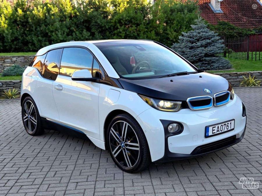 Balts BMW I3 2016 Viļņa, ar dzinēja tilpumu 0.00 L un nobraukumu 201 tūkst. km par 8800 €, foto 1 vietnē AUTOMOTO.COM.LV