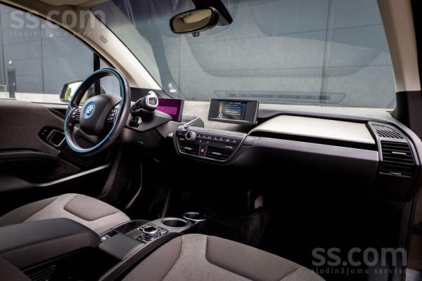 BMW I3 2017 RÄ«ga vietnÄ Balts BMW I3 2017 RÄ«ga, ar dzinÄja tilpumu 0.00 L un nobraukumu 53 tÅ«kst. km par 13000 ā¬, foto 6 vietnÄ AUTOMOTO.COM.LV