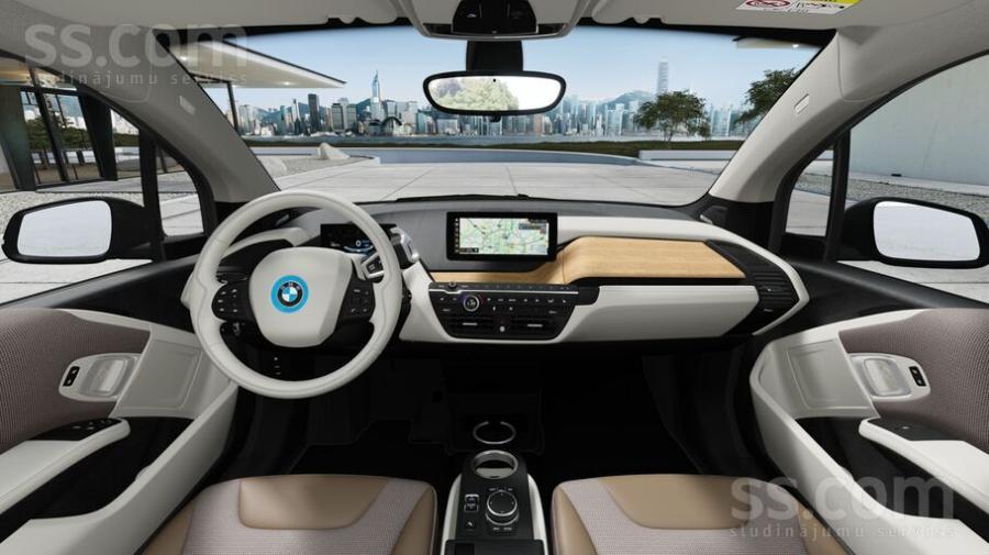 White BMW I3 2018 in Riga, with an engine capacity of 0.00 L and mileage of 85 thousand km for 16500 €, photo 5 on AUTOMOTO.COM.LV