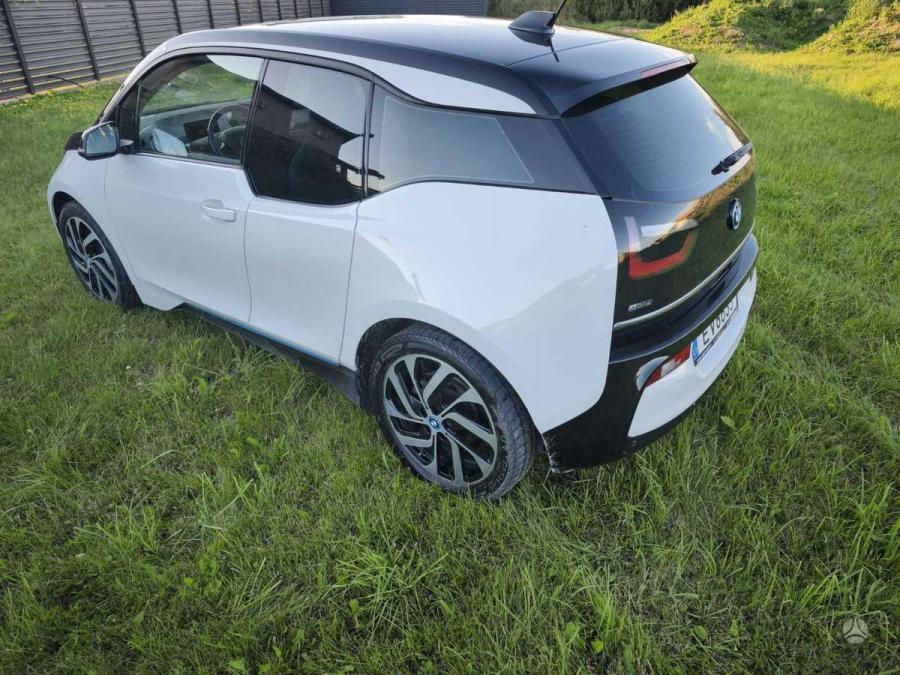 White BMW I3 2019 in Kaunas, with an engine capacity of 0.00 L and mileage of 94 thousand km for 16300 €, photo 4 on AUTOMOTO.COM.LV